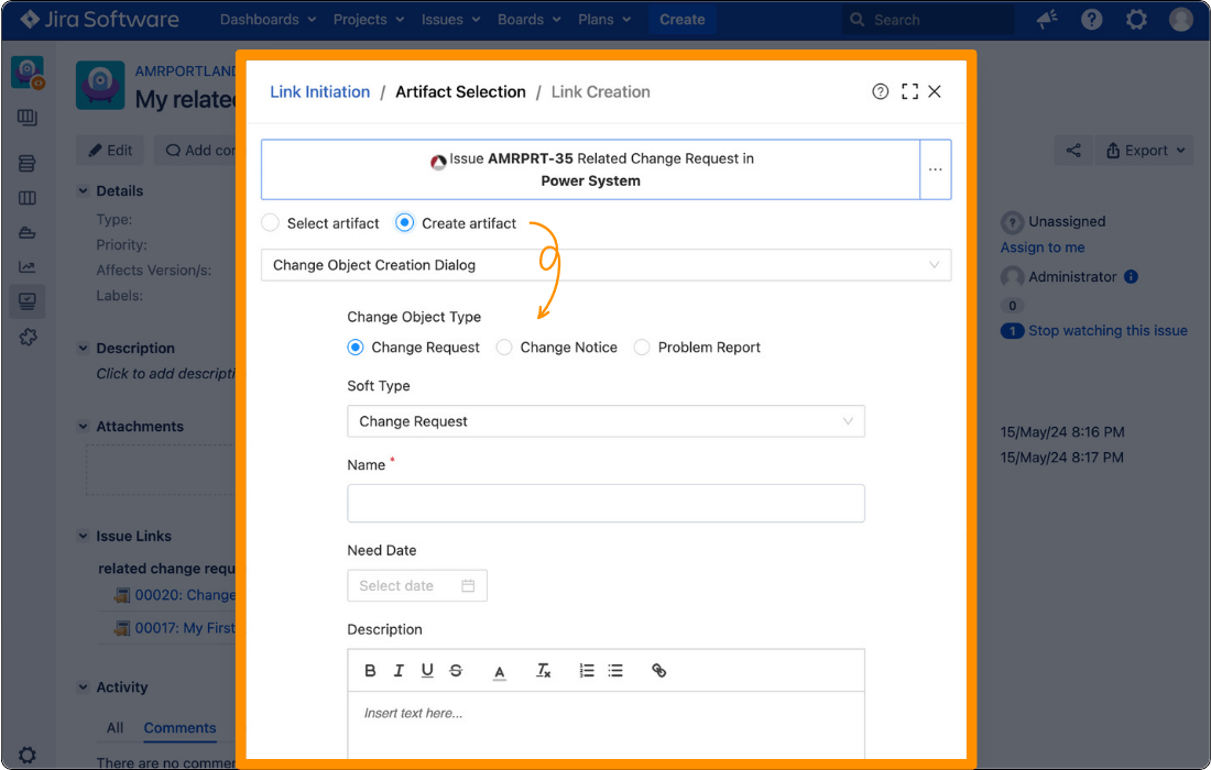 OSLC Connect for PTC Windchill and Jira - SodiusWillert